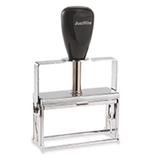 JustRite Metal Self-Inking Stamps - Rubber Stamp Station